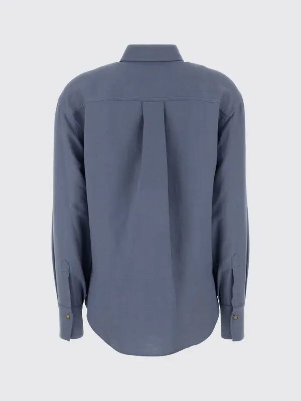 Brunello Cucinelli Linen Blend Casual Shirt