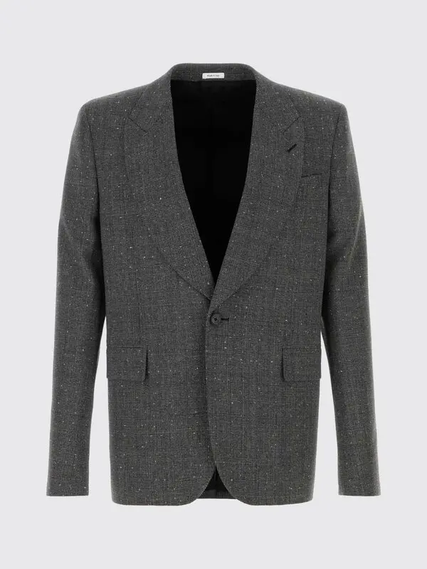 Alexander McQueen Single-breasted Wool Blazer