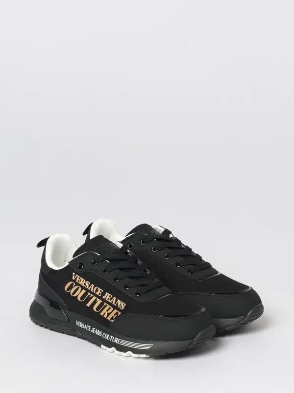 Versace Mesh Sneakers - Black