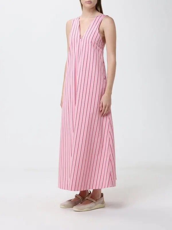 Dries Van Noten Striped Midi Dress