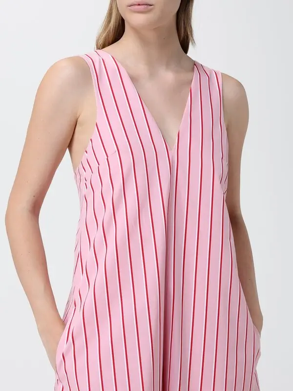 Dries Van Noten Striped Midi Dress