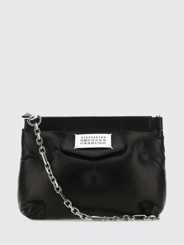 MAISON MARGIELA Glam Slam Bag In Quilted Nappa - Black