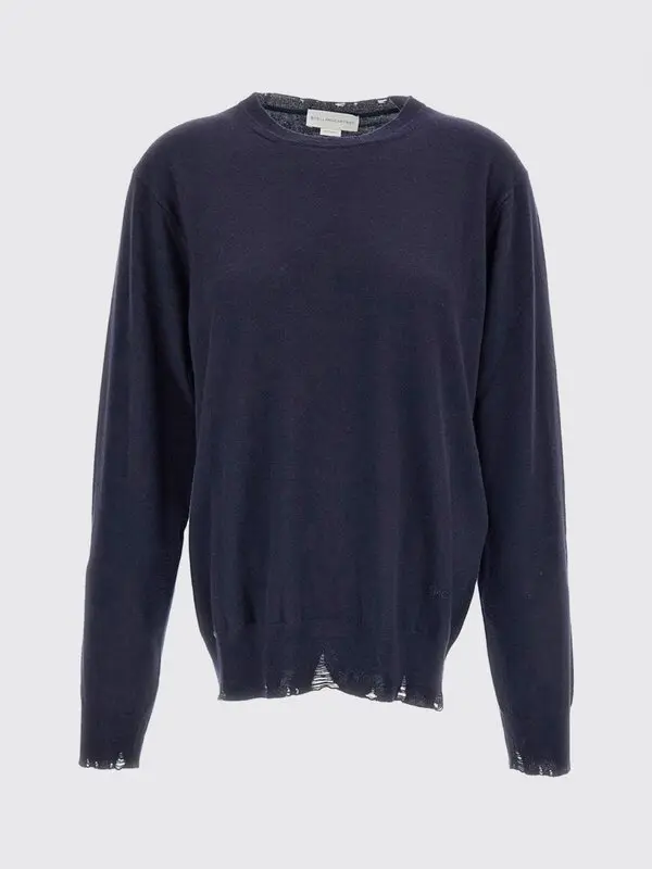 Stella McCartney Distressed Virgin Wool Crewneck Sweater