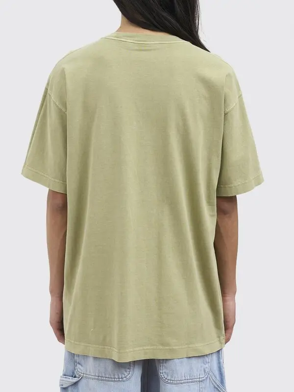 Carhartt Work In Progress Cotton T-shirt With Logo - Green