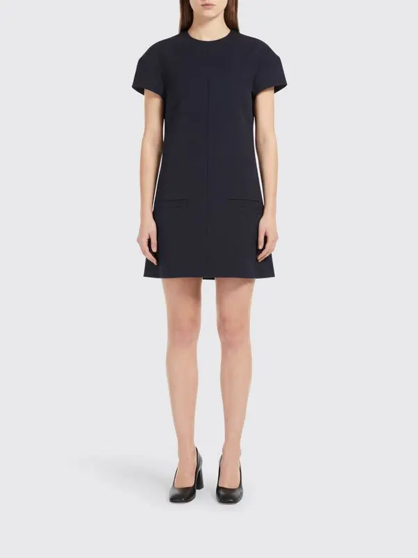 COURREGES Wool Blend Dress - Black