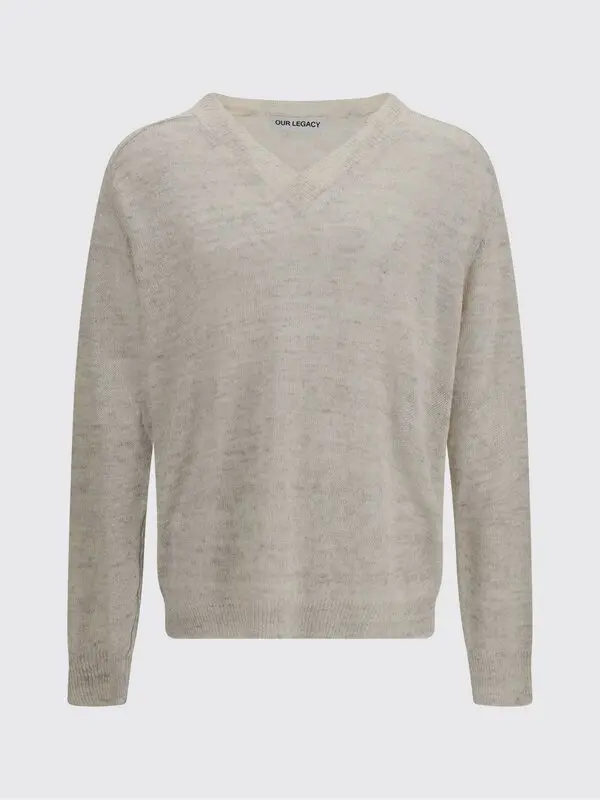 Our Legacy Linen And Cotton Blend Pullover