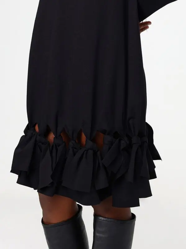 MEIMEIJ Dress With Embellished Hem