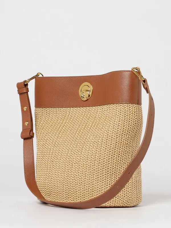 COCCINELLE Nikla Raffia And Bag - Leather