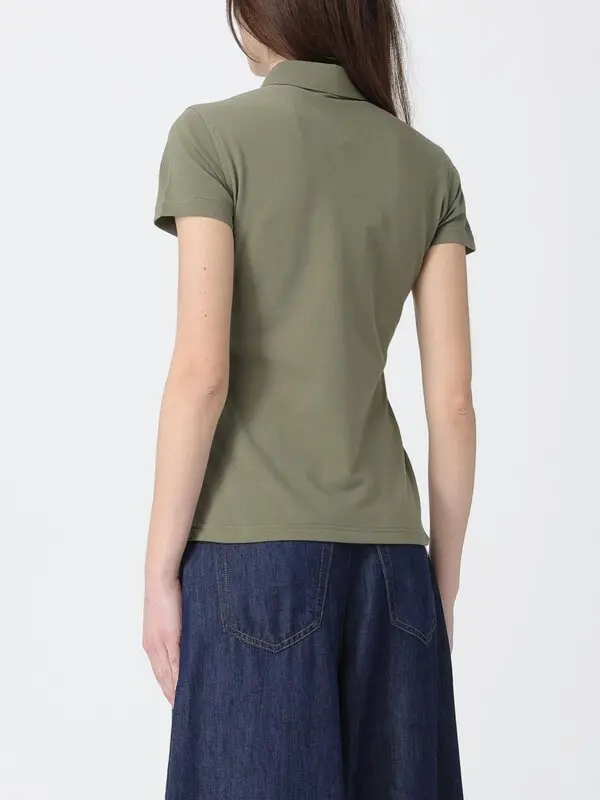 K-WAY Cotton Polo With Logo - Green