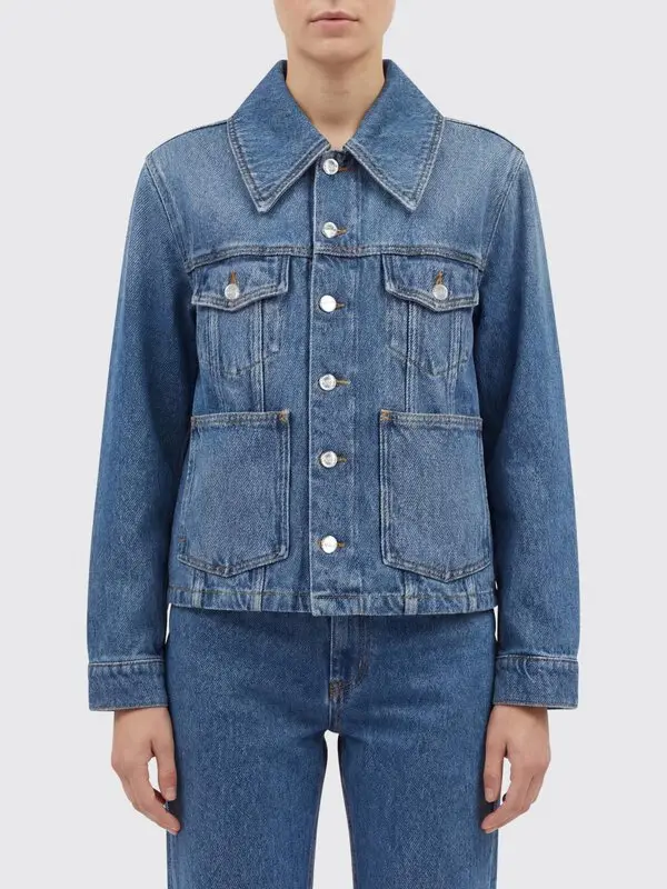 GANNI Organic Cotton Denim Jacket