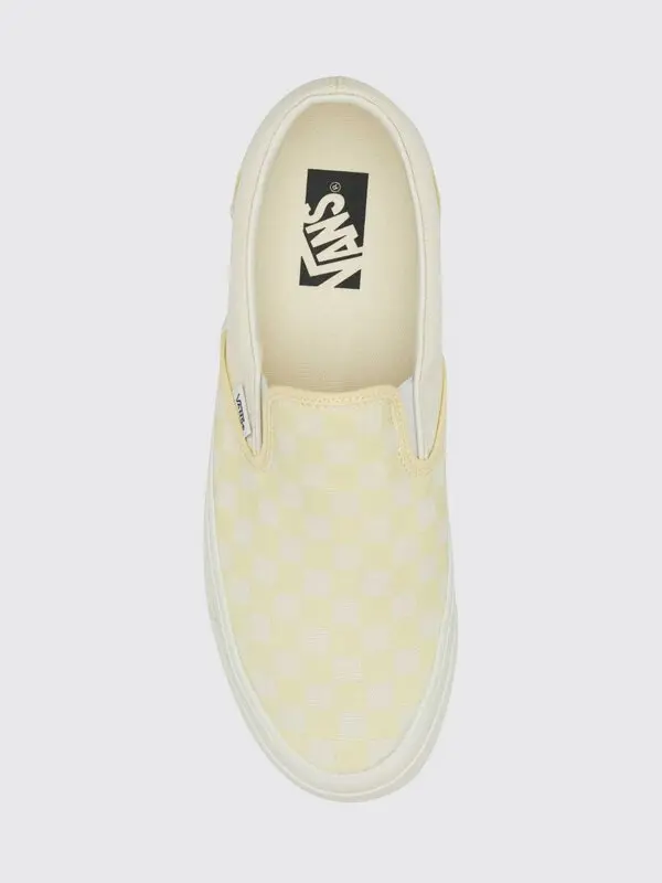 VANS Lx Classic Slip-on 98 Check Canvas Sneakers - Yellow