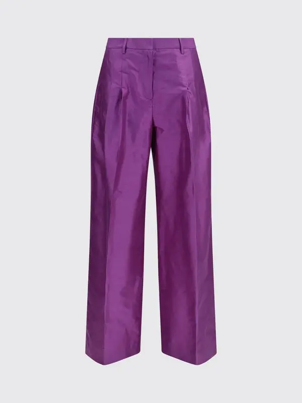 SARA ROKA Wide Silk Trousers