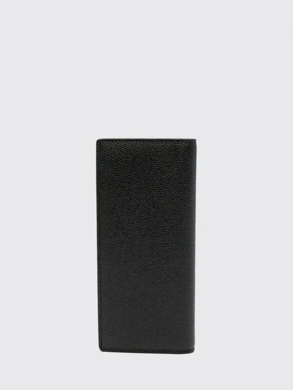 TOD'S Grained Leather Wallet - Black