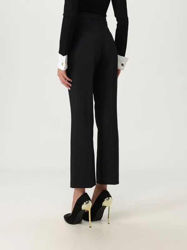 Elisabetta Franchi Tailored Trousers With Zip Detail