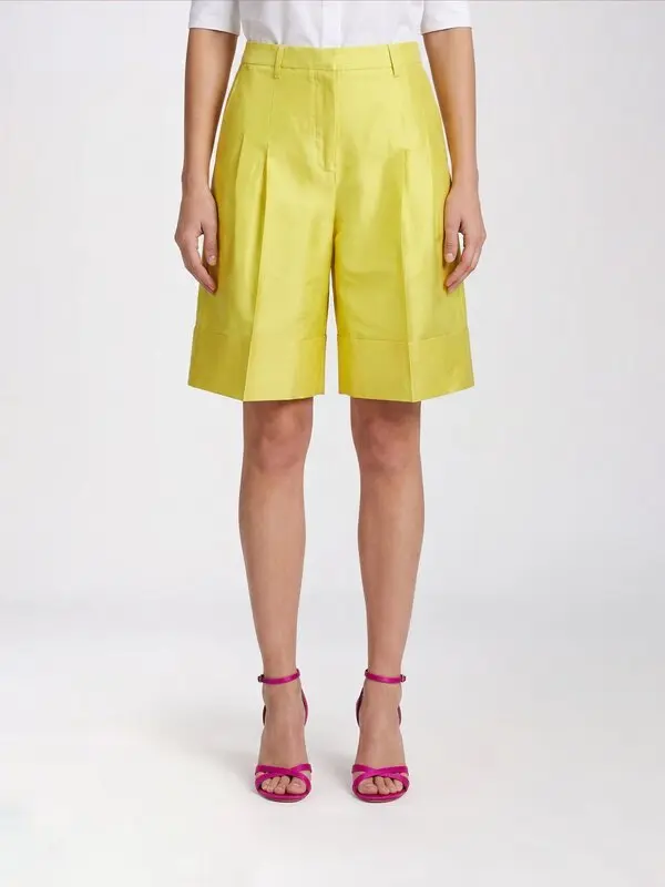 SARA ROKA Silk Shorts