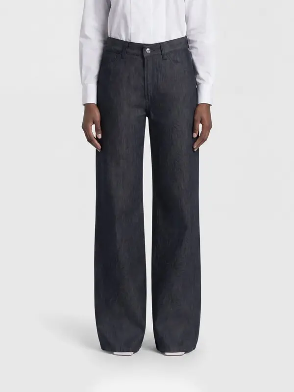 DONDUP Amber Wide-leg Denim Jeans
