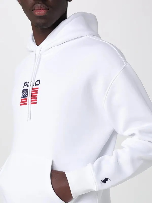 Polo Ralph Lauren Cotton Blend Hooded Sweatshirt