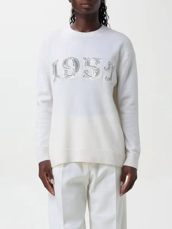 Max Mara Jumper Colour - White