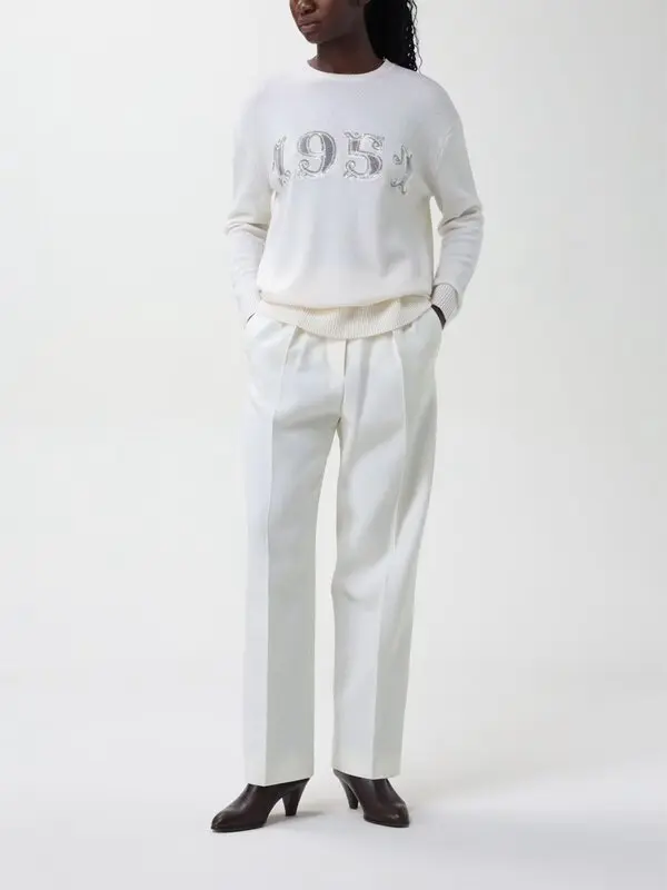 Max Mara Jumper Colour - White