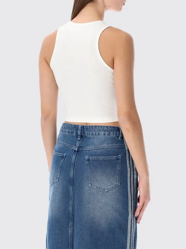 ADIDAS ORIGINALS Ribbed Cropped Tank Top