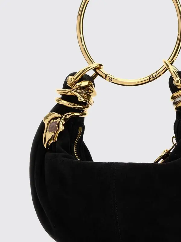 Chloé Bracelet Mini Suede Leather Handbag