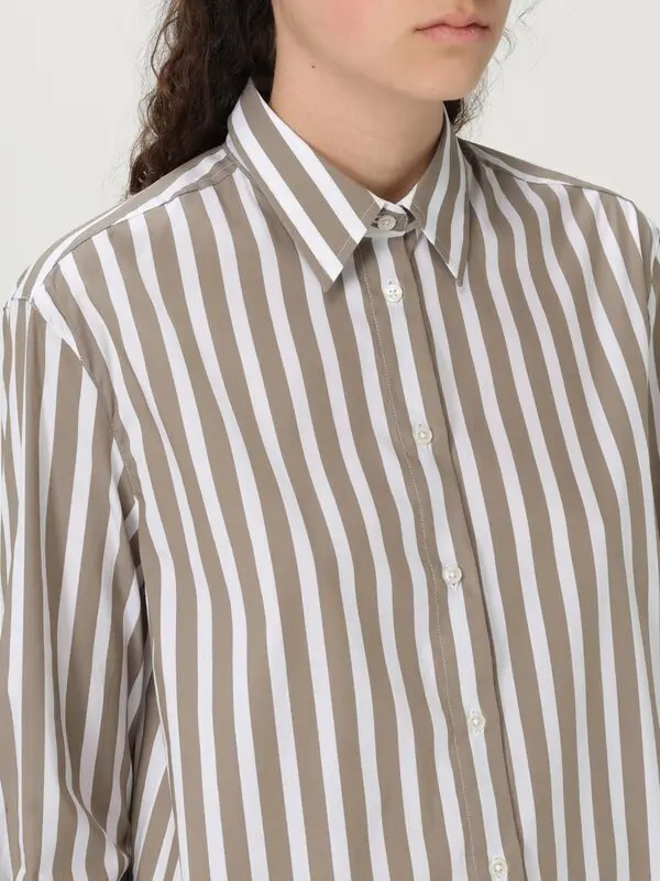 FAY Striped Shirt - Green