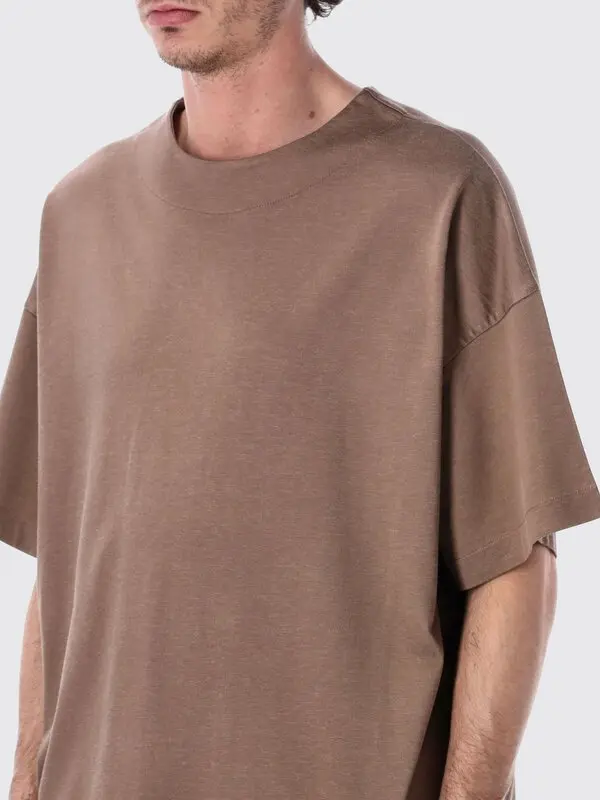 Fear Of God Relaxed T-shirt In Cotton Blend - Nude