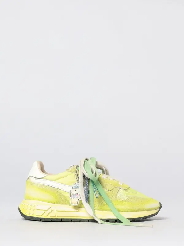 AUTRY Reelwind Super Vintage Suede And Nylon Sneakers