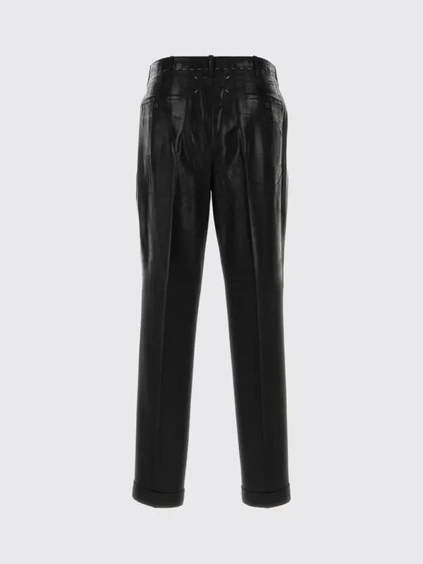 MAISON MARGIELA Pressed And Foiled Virgin Wool Trousers