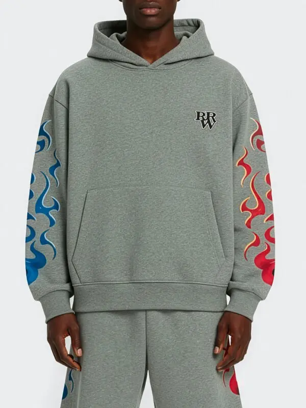 BARROW Cotton Hoodie With Maxi Logo