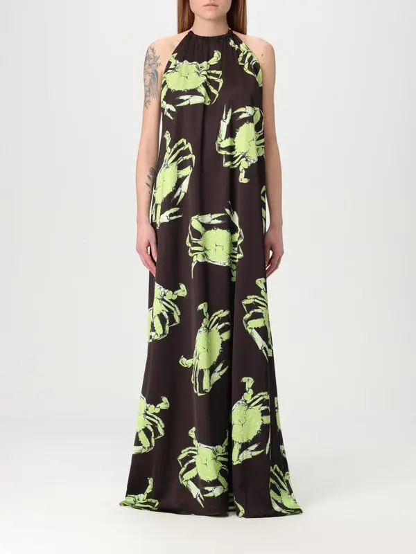 MSGM Printed Maxi Dress
