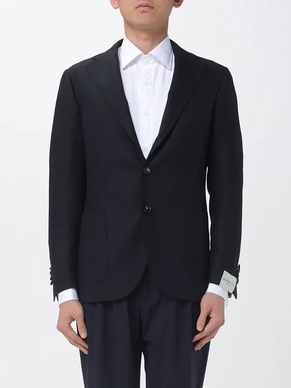 LUIGI BORRELLI Single Breasted Blazer