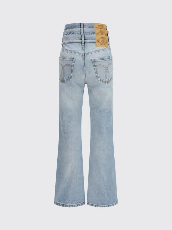 Fiorucci Triple Waist Denim Jeans