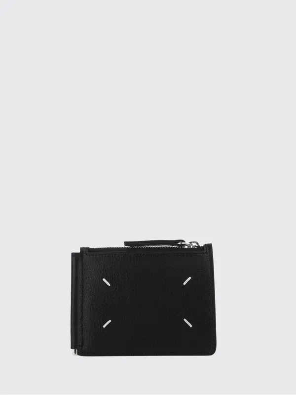 MAISON MARGIELA Four Stitches Grained Leather Wallet