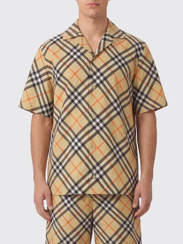 Burberry Silk Shirt With Vintage Check Print
