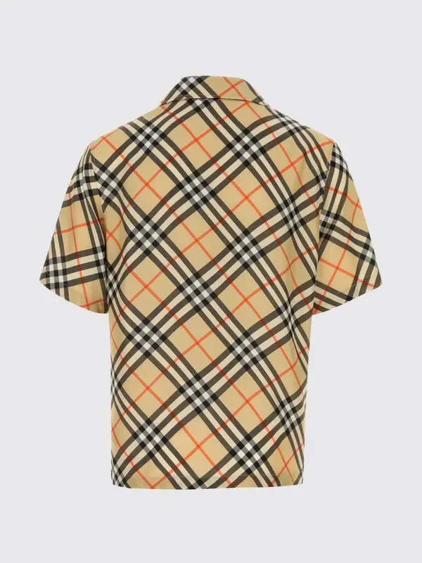 Burberry Silk Shirt With Vintage Check Print