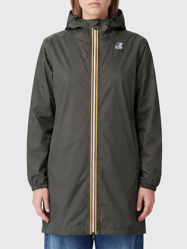 K-WAY Le Vrai 4.0 Eiffel East Technical Fabric Windbreaker - Green