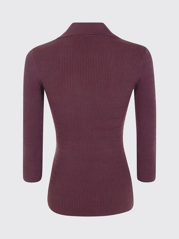 Elisabetta Franchi Polo Shirt Colour - Brown