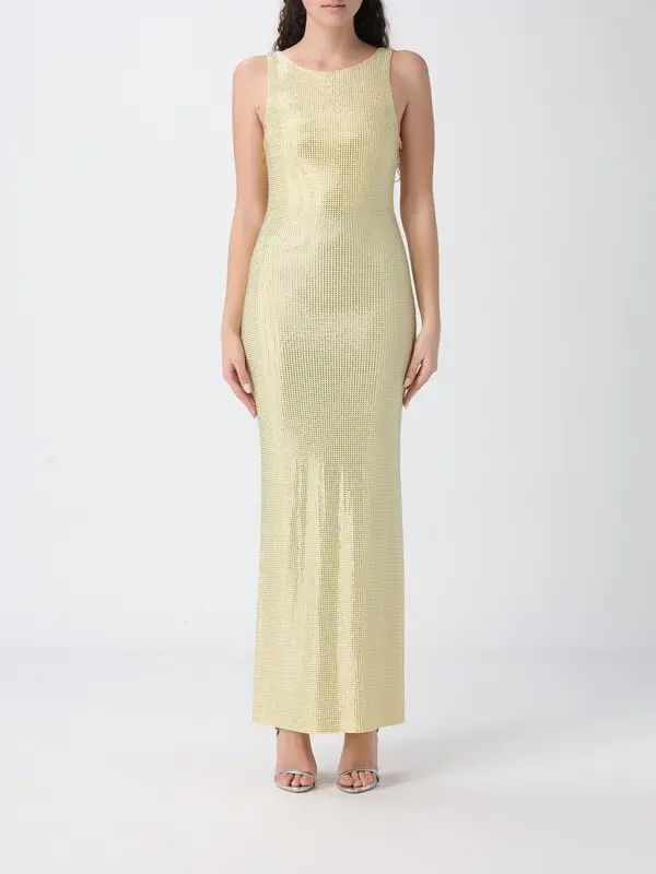 TWENTY FOURHAITCH Embellished Sheath Gown