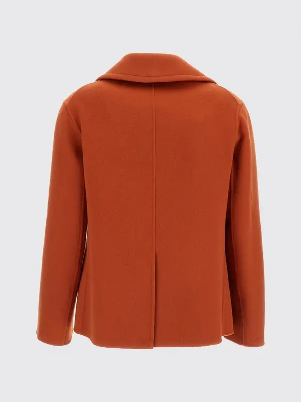 Max Mara Short Single-breasted Wool Coat