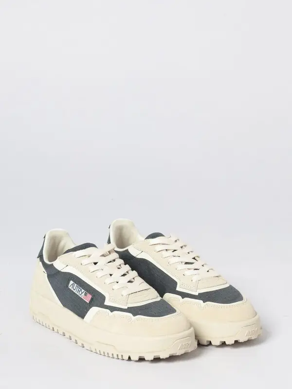 AUTRY Low Top Cordura Nylon And Suede Sneakers
