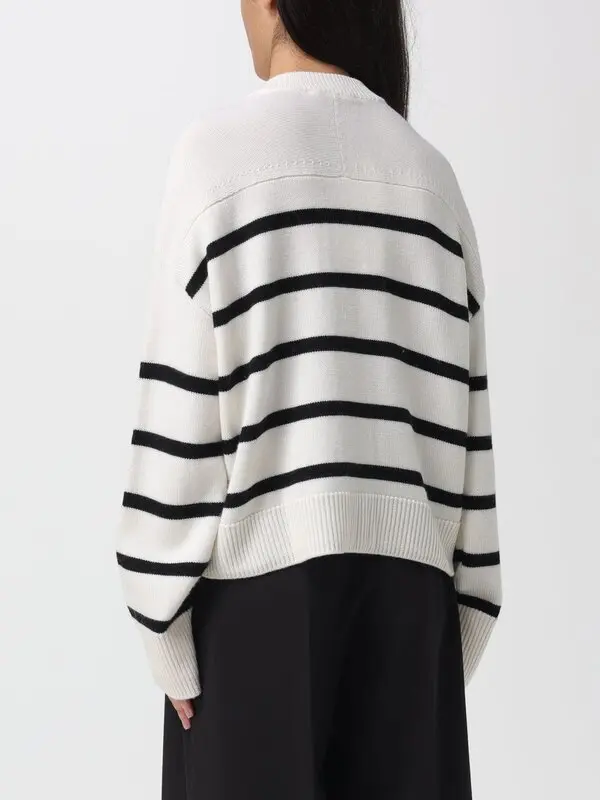 MEIMEIJ Striped Button-up Cardigan
