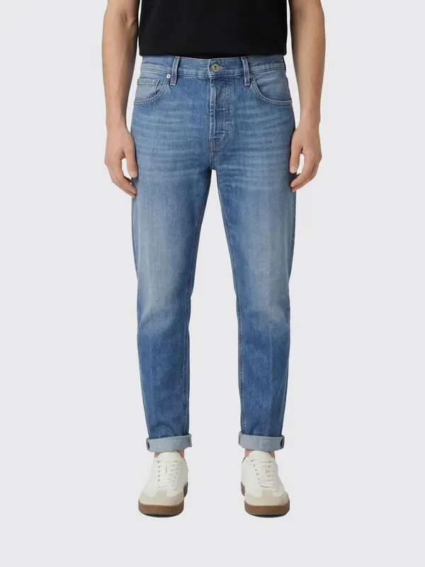 DONDUP Slim Fit Cotton Denim Jeans