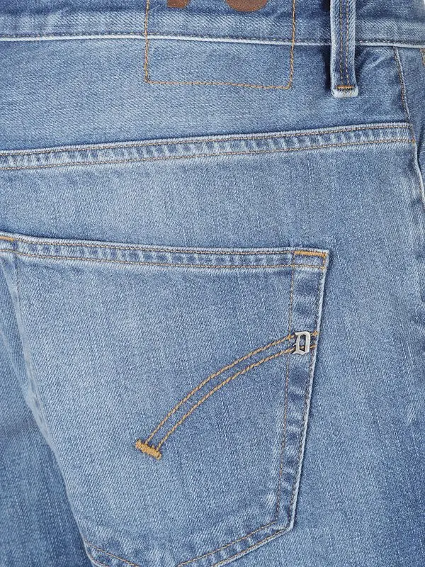 DONDUP Slim Fit Cotton Denim Jeans