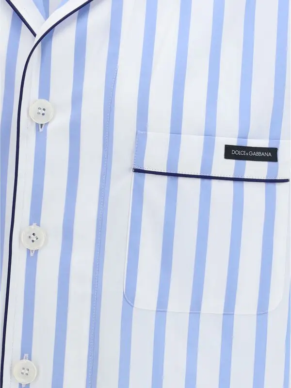 Dolce & Gabbana Cotton And Silk Shirt
