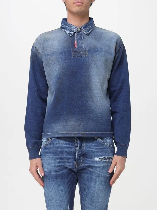 Dsquared2 Denim Polo Shirt