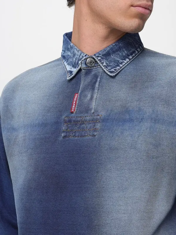 Dsquared2 Denim Polo Shirt