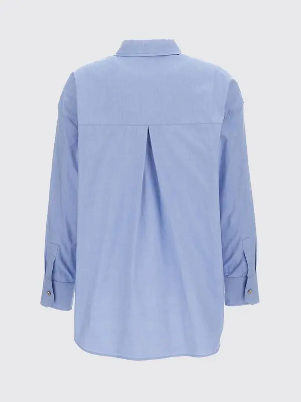 Max Mara Long-sleeve Cotton Shirt - Blue