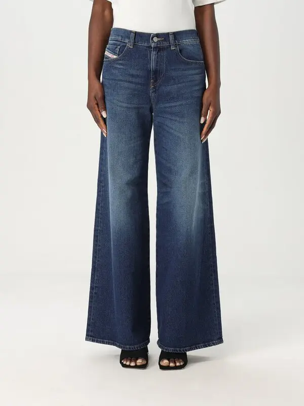 DIESEL® Wide Leg Jeans - Denim