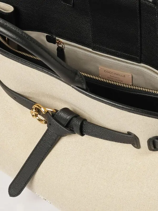 COCCINELLE Sabine Cotton Canvas Bag